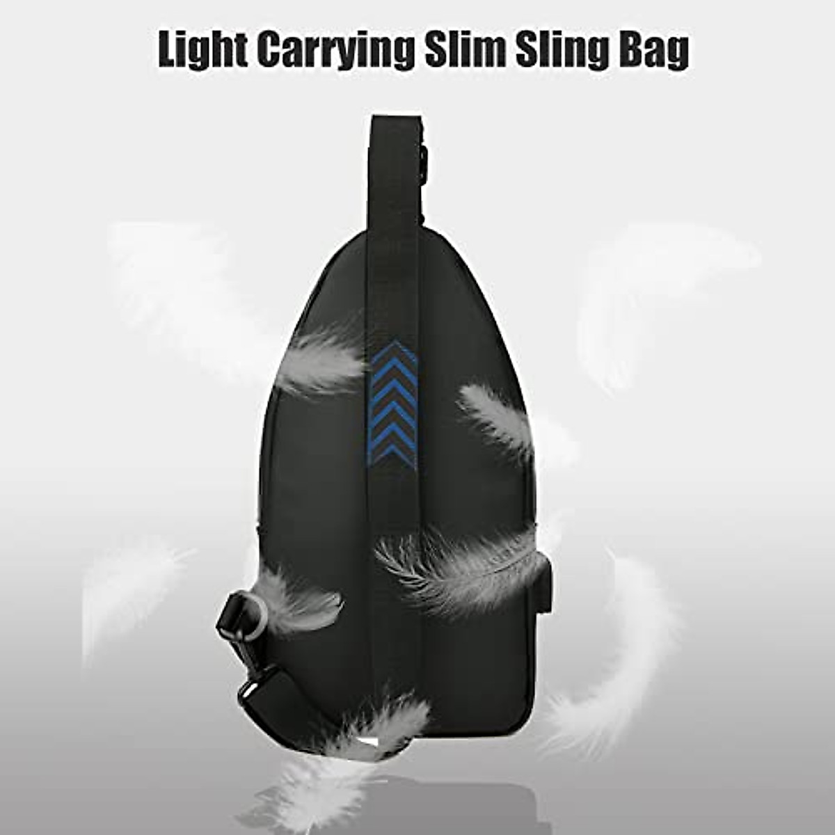 Travel Bag for Nintendo Switch/Lite/OLED, Sling Portable Waterproof Backpack Carrying Crossbody Shoulder Chest Gaming Bag Case for NS Console Dock Joy-Cons & Accessories Storage, USB Charging Port