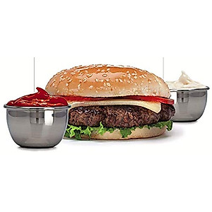 Joie MSC International Containers Condiments On The Go, BPA Free, Set of 3, One Size, Colors may vary