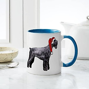CafePress Giant Schnauzer Christmas Mug Ceramic Coffee Mug, Tea Cup 11 oz