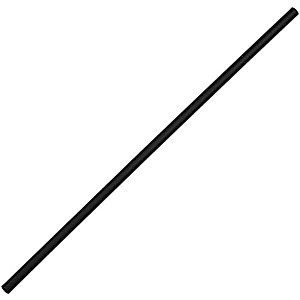 Pete's Packs - 100 Black Food-Safe Plastic 5 inch Drinking Coffee Stirrers for Wedding Coffee Sip Stir Sticks for Cocktail Tea Chocolate Hot Water Cold Drinks Cups Travel Mugs Crafts Home (5 Inch)
