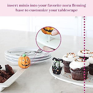 Nora Fleming Hay There! - Hand-Painted Ceramic Halloween and Thanksgiving Decor - Fall Minis for The Home and Office