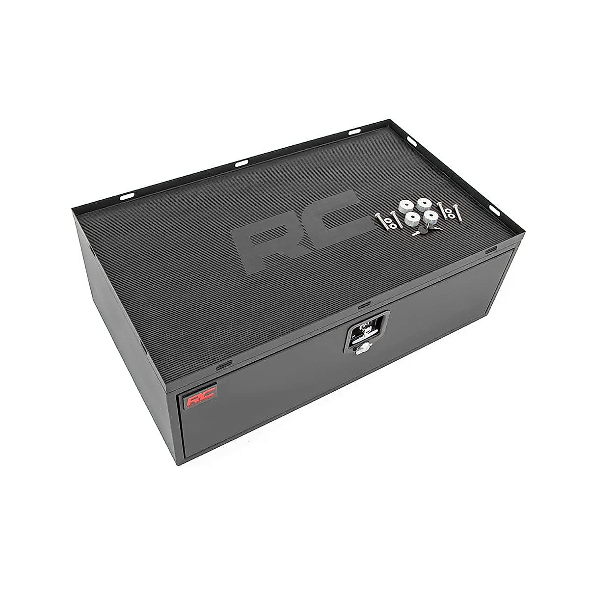 Rough Country Metal Lockable Storage Box for 2018-2024 Jeep Wrangler JL - 99030
