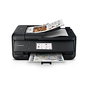 Canon TR8620a All-in-One Printer Home Office | Copier |Scanner| Fax |Auto Document Feeder | Photo and Document | Airprint (R) and Android, Black