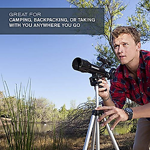 Celestron - 80mm Travel Scope - Portable Refractor Telescope - Fully-Coated Glass Optics - Ideal Telescope for Beginners - Bonus Astronomy Software Package - Digiscoping Smartphone Adapter