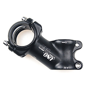 BESNIN MTB stem 35 Degree Bike Stem, 31.8mm 70mm MTB Stem Mountain Bike Handlebar Stem for Bicycle, Road Bike, MTB, BMX, Cycling (31.8 * 70mm)