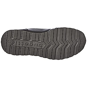 bugatti Men's Low-Top Sneakers, Black, 10.5 Wide