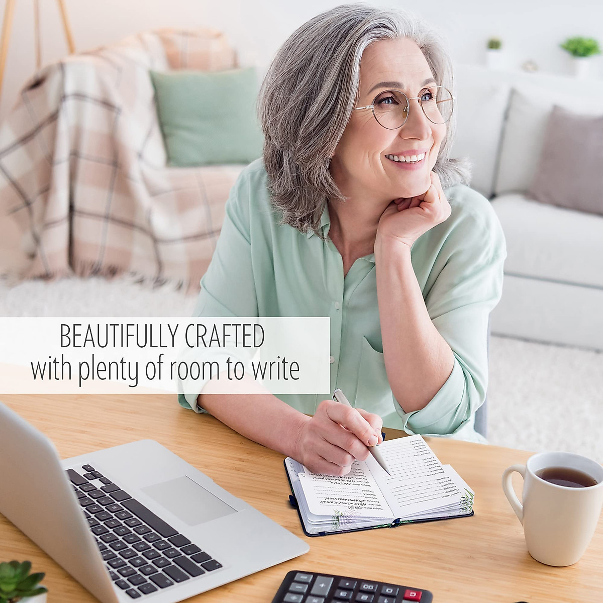 Beautiful Password Book with Alphabetical Tabs - Pocket Sized Internet Password Keeper for Seniors – The Perfect Notebook w/Address Sections Saves All Your Passwords and Recently Placed Orders