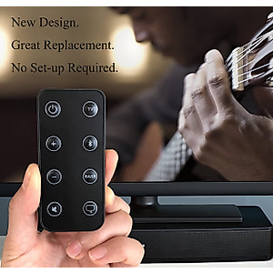 Replacement Remote Control for Bose Solo 5 10 Sound Bar Soundbar Series 2 ii; Solo 15 Series II 732522 418775 431974 TV Speaker Bluetooth