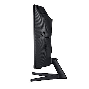 Samsung 32” Odyssey G5 Gaming Monitor, WQHD (2560x1440), 144Hz, Curved, 1ms, HDMI, Display Port, AMD FreeSync Premium, HDR10, LC32G55TQWNXZA, Black