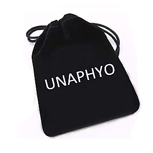 UNAPHYO Roman Numeral Stackable Rings for Women 3pcs Set Stainless Steel Cubic Zirconia Engagement Wedding Bands Stacking Ring Gold Plated Size 7