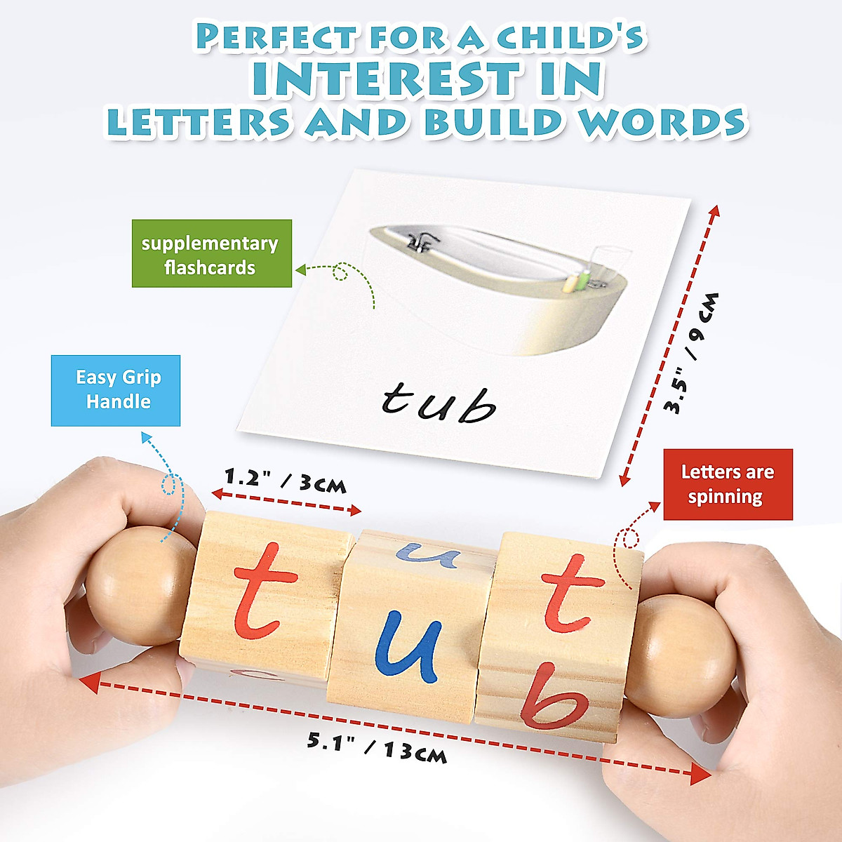 Montessori Math & Montessori Reading for Toddlers, Counting System, Tools Learning Teacher Gifts Kindergarten Stem Activities Classroom Toys Small Preschoolers
