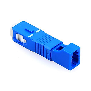 KELUSHI FTTH Optical Equipment Tool LC Female to SC Male Hybrid Flange Singlemode 9/125 SM Optical Fiber Adapter Connector for Digital Communication