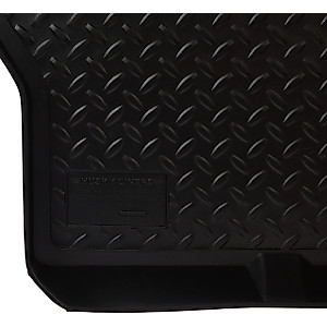 Husky Liners Classic Style Series | Fits 1997 - 2024 Ford E-350, 17-24 E - 450 SD, 1997 - 2014 Ford E-150/E-250, Front Floor Liners, Black | 33251