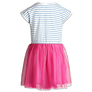 Disney Minnie Mouse Toddler Girls Tulle Dress Blue/Pink 4T