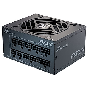 Seasonic Focus SGX-650 | 650W | 80+ Gold | Full-Modular | SFX Form Factor | Low Noise | Premium Japanese Capacitor | 10 Year Warranty | Nvidia RTX 30/40 Super & AMD GPU Compatible (Ref. SSR-650SGX)