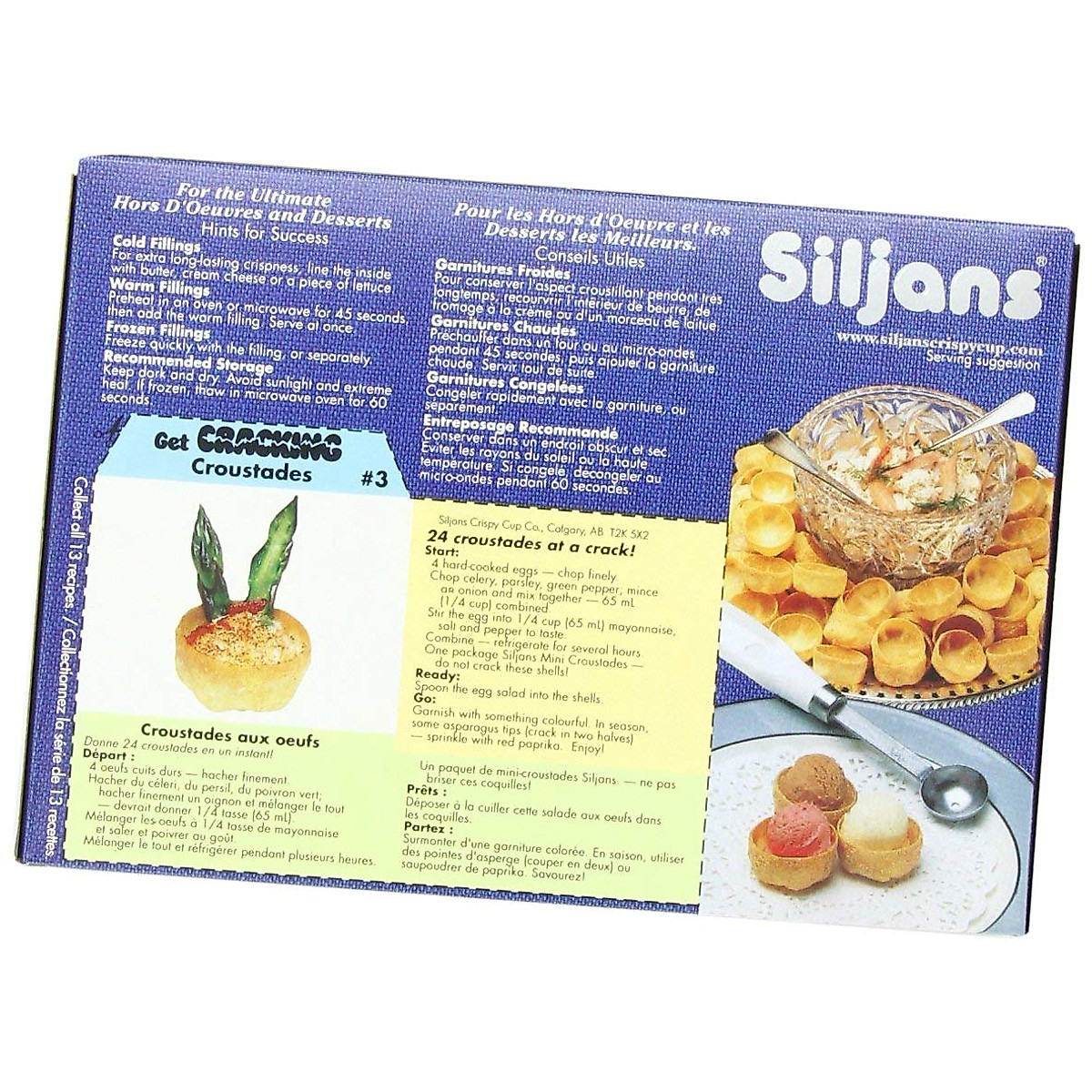 Siljans Croustades Crispy Shells - 3 pack