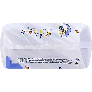 Seventh Generation Overnight Diapers - Size 6 - 17 ct