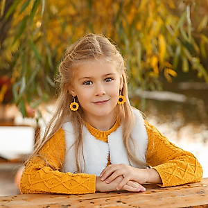 Halloween Thanksgiving Fall Christmas Theme Dangle Earrings Set Holiday Earrings Fall Earrings Set Pumpkin Ghost Bat Drop Earring Sunflower Maple Dangle Earrings Holiday Jewelry Jewelry, Stainless