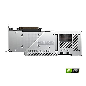 GIGABYTE GeForce RTX 3070 Ti Vision OC 8G Graphics Card, WINDFORCE 3X Cooling System, 8GB 256-bit GDDR6X, GV-N307TVISION OC-8GD Video Card