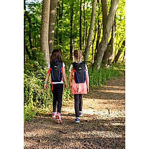 High Sierra HydraHike Youth, Black/Vivid Blue, 8L