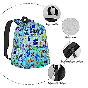 Unisex School Bag Game Bookbag Backpack Teen Girls Boys 3d Printed Daypack Travel Computer Bags Game Fans Gift