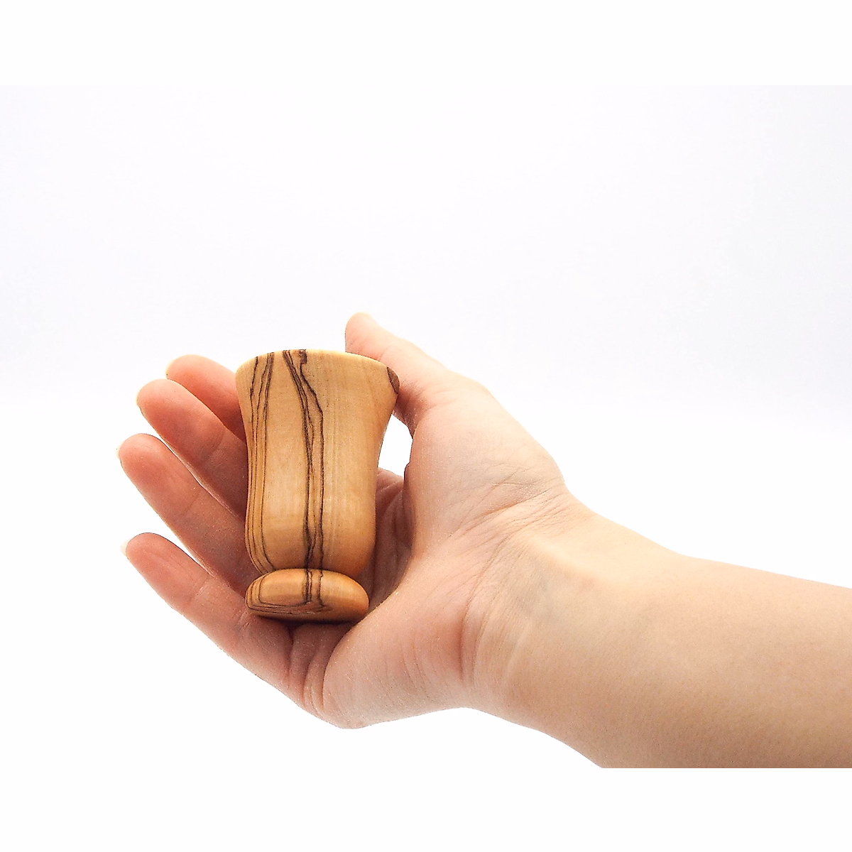 Olive Wood Communion Cups/Set (2.5’’), The Lord’s Supper Cups (6 Pcs) – Quality Communion Cups From The City of Truth, Jerusalem
