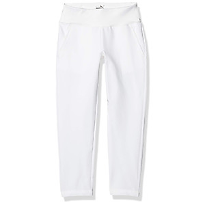Puma Golf 2019 Girl's Pant, Bright White, Large