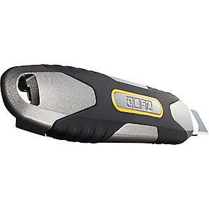 OLFA 18mm Heavy-Duty Utility Knife (MXP-AL) - Multi-Purpose No-Slip Grip Precision Knife w/All Aluminum Handle & Snap-Off Blade, Replacement Blades: Any OLFA 18mm Blade