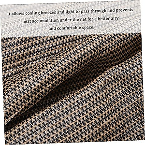 YARNOW Shade Net Outdoor Shade Cloth Plant Shade Cloth Brown Lamp Shade Patio Sun Shade Netting Greenhouse Shade Nets Cloth Sunblock Shade Cloth Sunblock Mesh Sun Mesh Shade Sunshade Net