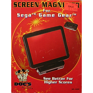 SCREEN MAGNIFIER FOR SEGA GAME GEAR