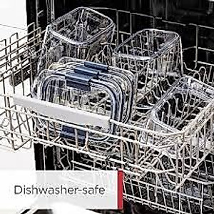 Brilliance Food Storage Rubbermaid Containers, 3.2 Cups, BPA Free, Airtight Lids, Ideal for Lunch, Meal Prep & Leftovers, Set of 2