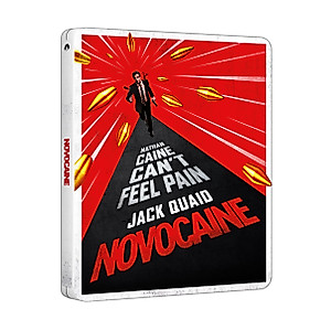 Novocaine [4K UHD Steelbook + Blu-Ray + Digitial Copy] (Amazon Exclusive)