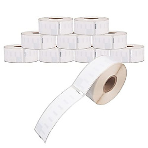 L LIKED Rolls Compatible Dymo 30252 1-1/8" X 3-1/2" Direct Thermal Labels, Premium Adhesive Address & Barcode Stickers - for Rollo, Labelwriter 450, 4XL & Zebra Desktop Printers (30252 - 10 Rolls)