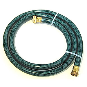 Portable Mini Electric Water Transfer Utility Sump Pump 330 GPH 115-Volt with Metal Connectors that are Standard & 3/4" Garden Hose. Great for removing water from aquariums, outdoor ponds, seepage