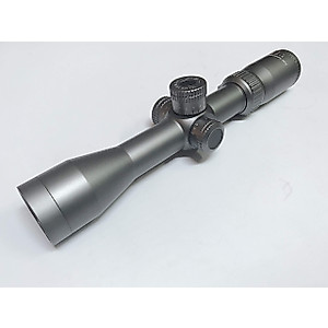 Grey Diamond Titanium 3-12x40 Rifle Scope with 30mm Tube and mounting Rings