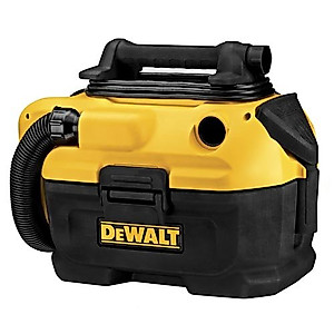 DEWALT 20V MAX Vacuum, Wet/Dry (DCV581H) & 20V MAX Battery Starter Kit with 2 Batteries, 5.0Ah (DCB205-2CK)
