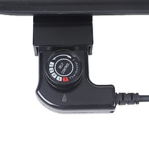 Electric Hot Pot Grill 2 in 1 BBQ Pan Grill Hot Pot 5 Speed Fire Adjustment Smokeless for Indoor 110V Black