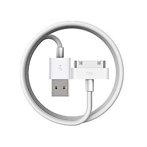 Belcompany 30 Pin to USB Charging Cable for iPhone 4S, Apple MFi Certified USB Sync Data and Charging Cord for for iPhone 4/ 4s iPhone 3G/3Gs iPad 3/2/ 1 iPod Classic iPod Touch iPod Nano(3.3Feet)
