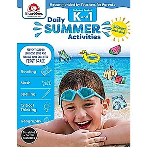 Evan-Moor Daily Summer Activities, Grade K-1