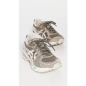 ASICS Women's Gel-Kayano 14 Sneakers, Mink/Cream, Brown, Pink, 9 Medium US