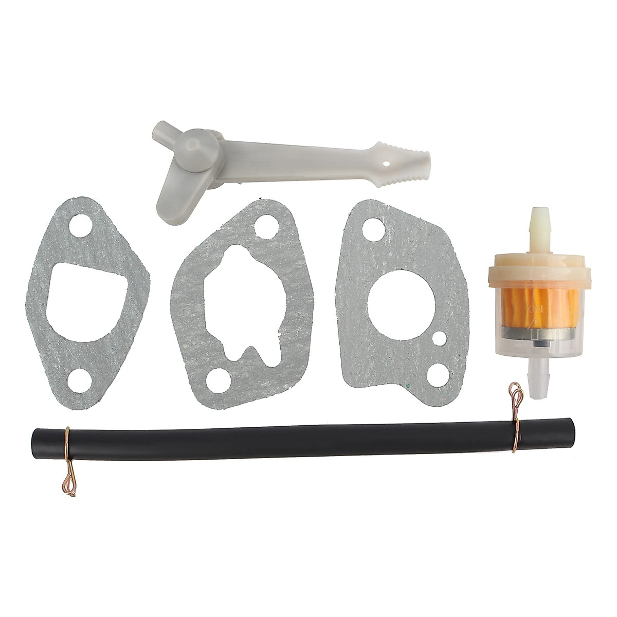 partszen 591007 592236 Carburetor for Ruixing 126 G-enera-c 0J88870123 0065931 Kohler 18-853-16-S SH265 Southland A202645 A201499 with Fuel Filter Line