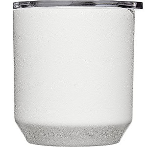 CamelBak Horizon 10oz Rocks Tumbler - Cocktail Glass - Insulated Stainless Steel - Tri-Mode Lid - White