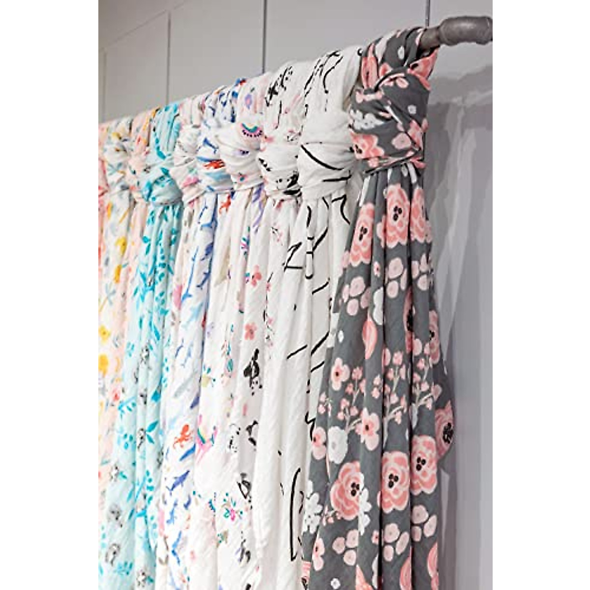 Stephen Joseph, Muslin Swaddle Blanket for Baby Girls and Boys, Newborn Receiving Blanket for Swaddling, 100% Cotton Baby Swaddle Wrap, Receiving Swaddle Wrap, 47 x 47 inches