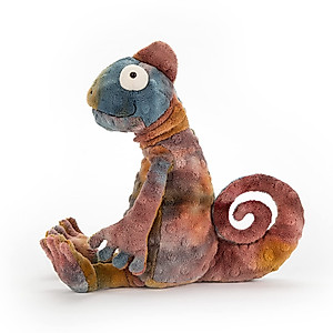 Jellycat Colin Chameleon Stuffed Animal, 11.5 inches | Reptile Plush Toy | Classic Children's Gift