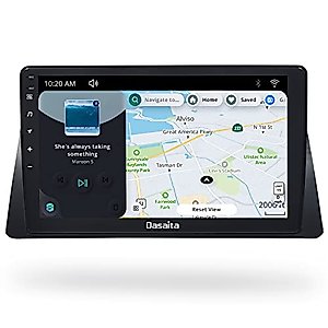 Dasaita with Scout Android 10 Radio for Honda Accord 8th 2008 2009 2010 2011 2012 GPS Navigation Head Unit Wireless Carplay Android Auto Multimedia Music Video Player Stereo Bluetooth 5.0 4G+64G