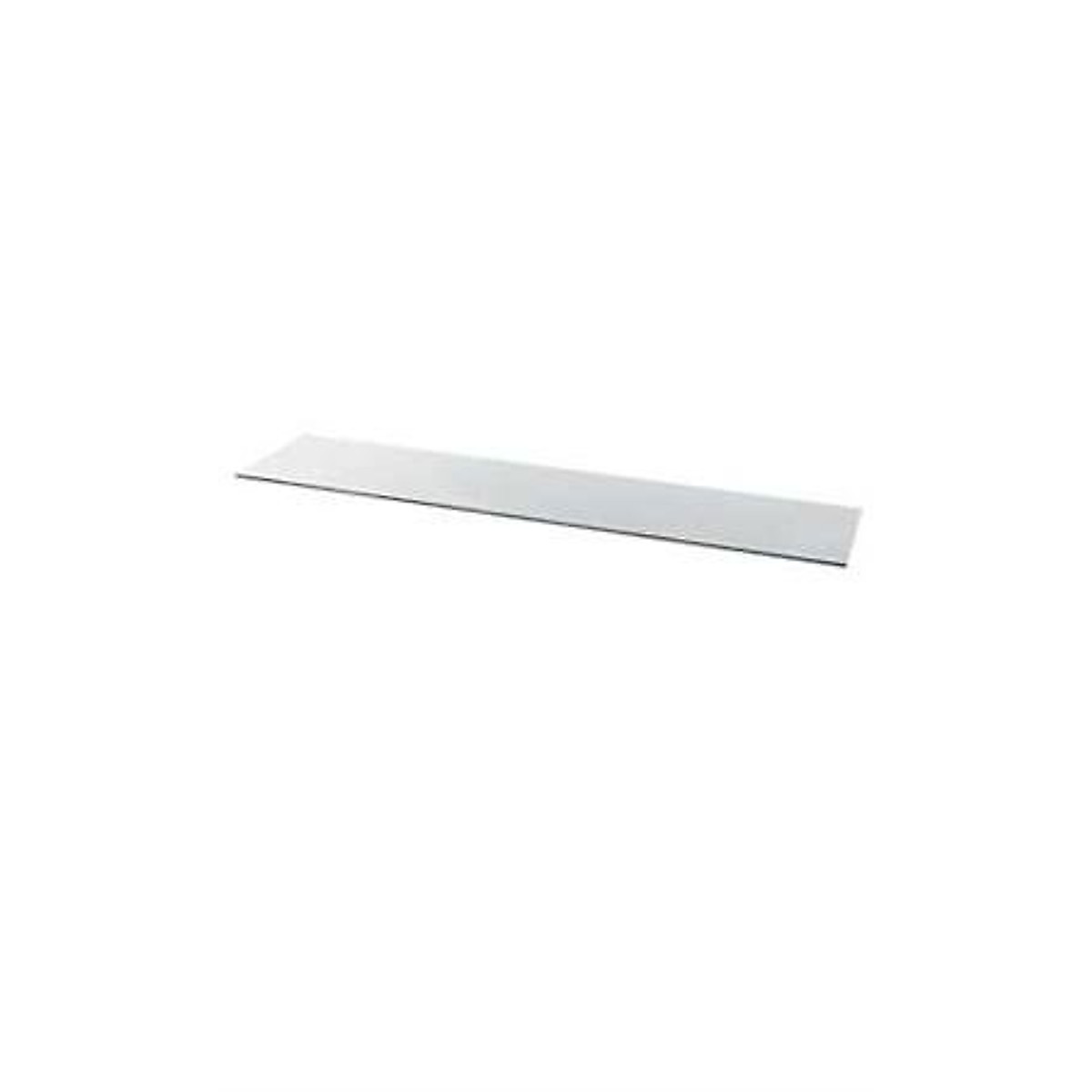 SSWBasics Tempered Glass Shelf - 10" W x 48" L x 3/16" - Set of 2