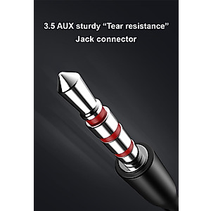 kolodosa 3 Pack Superior Metal Wired Earbuds Headphones - Tangle-Free Earphones with in-Line Mic, Enhanced Bass, and Ergonomic Design for Smartphones - Black