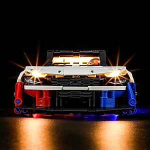 BRIKSMAX Led Lighting Kit for LEGO-42153 NASCAR Next Gen Chevrolet Camaro ZL1 - Compatible with Lego Technic Building Blocks Model- Not Include Lego Set