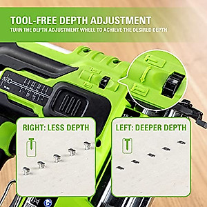 Greenworks 24V 18-Gauge Brushless Cordless AirStrike Brad Nailer (Tool Only)