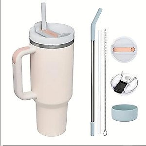 Quencher H2.0 FlowState Stainless Steel Vacuum 40oz, Portable Drinking Cups, Stanley Car Cup, For Car, Home, Office, Summer Drinkware, Travel Accessories, Birthday Gifts